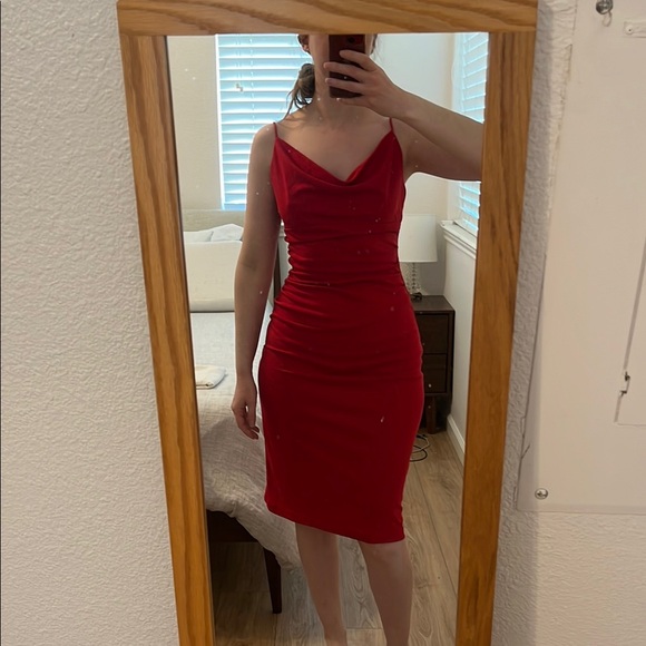 Vintage | Dresses | Vintage 9s Be Smart Red Dress | Poshmark